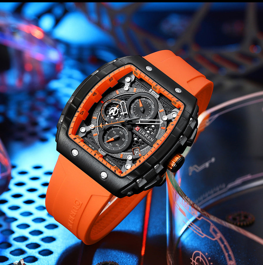 Men's Six-pin Quartz Tape Men's Watch – MRSLM