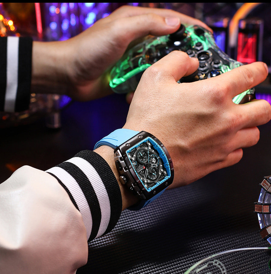 Men's Six-pin Quartz Tape Men's Watch – MRSLM