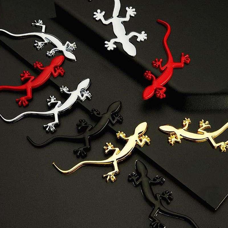 Reflective Gecko Lizard Car Decal – MRSLM